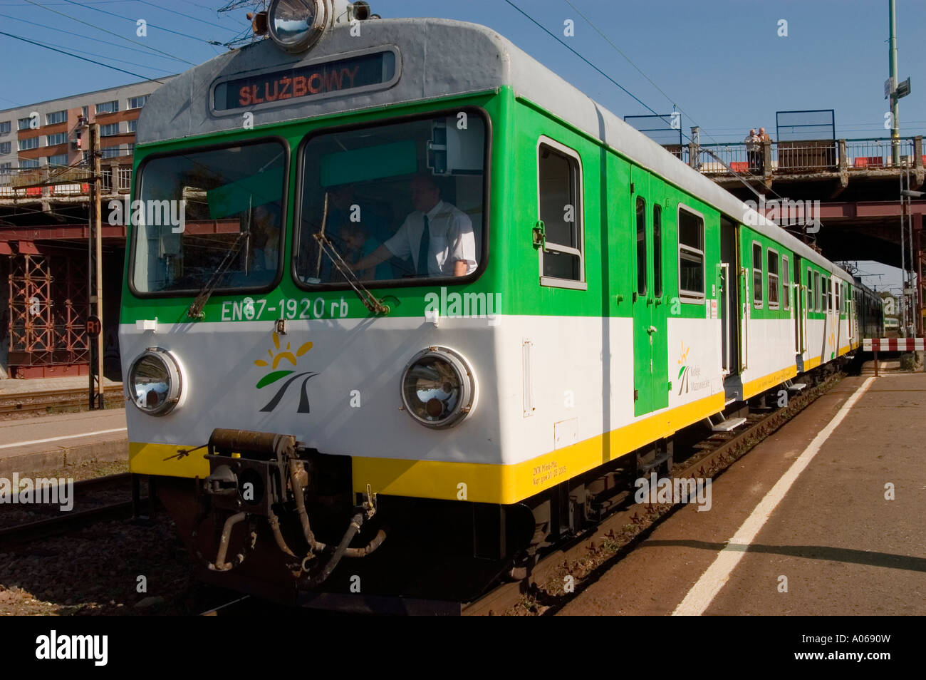 PKP EN57, EN57-1920 rb Polish Railways, Poland Stock Photo - Alamy