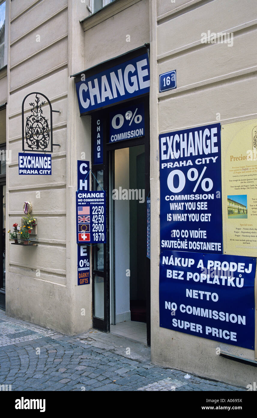 Bureau the change sign hi-res stock photography and images - Alamy