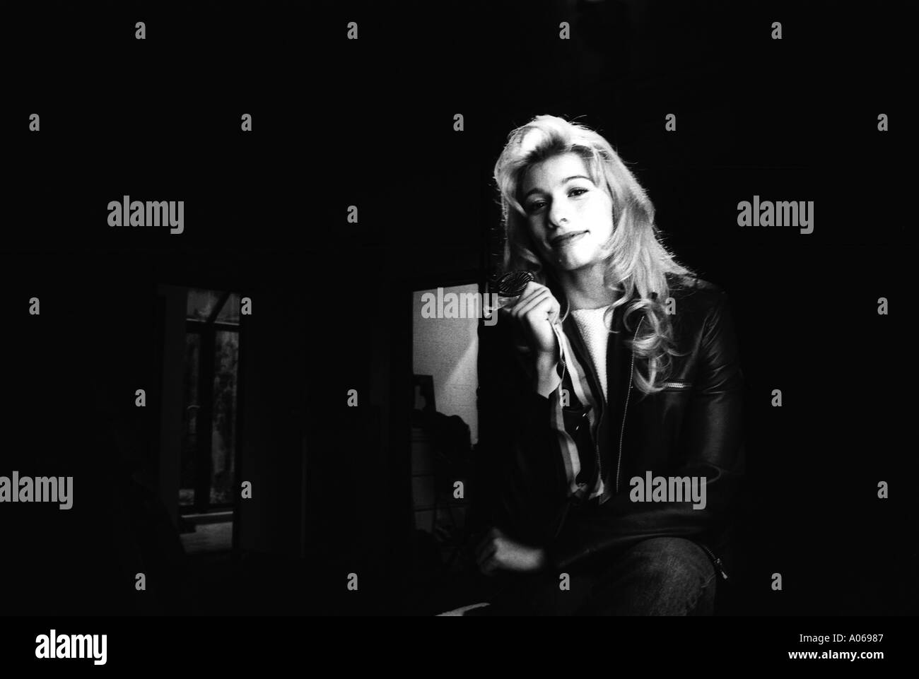Portrait of Izabela Lacatus Stock Photo - Alamy