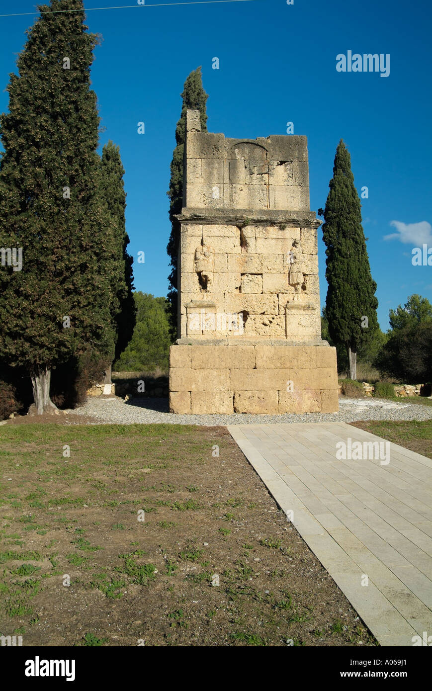 Tower of the Scipios. Spain Stock Photo - Alamy
