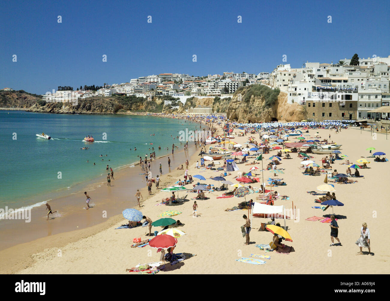 Portuguese beach resort hi-res stock photography and images - Alamy