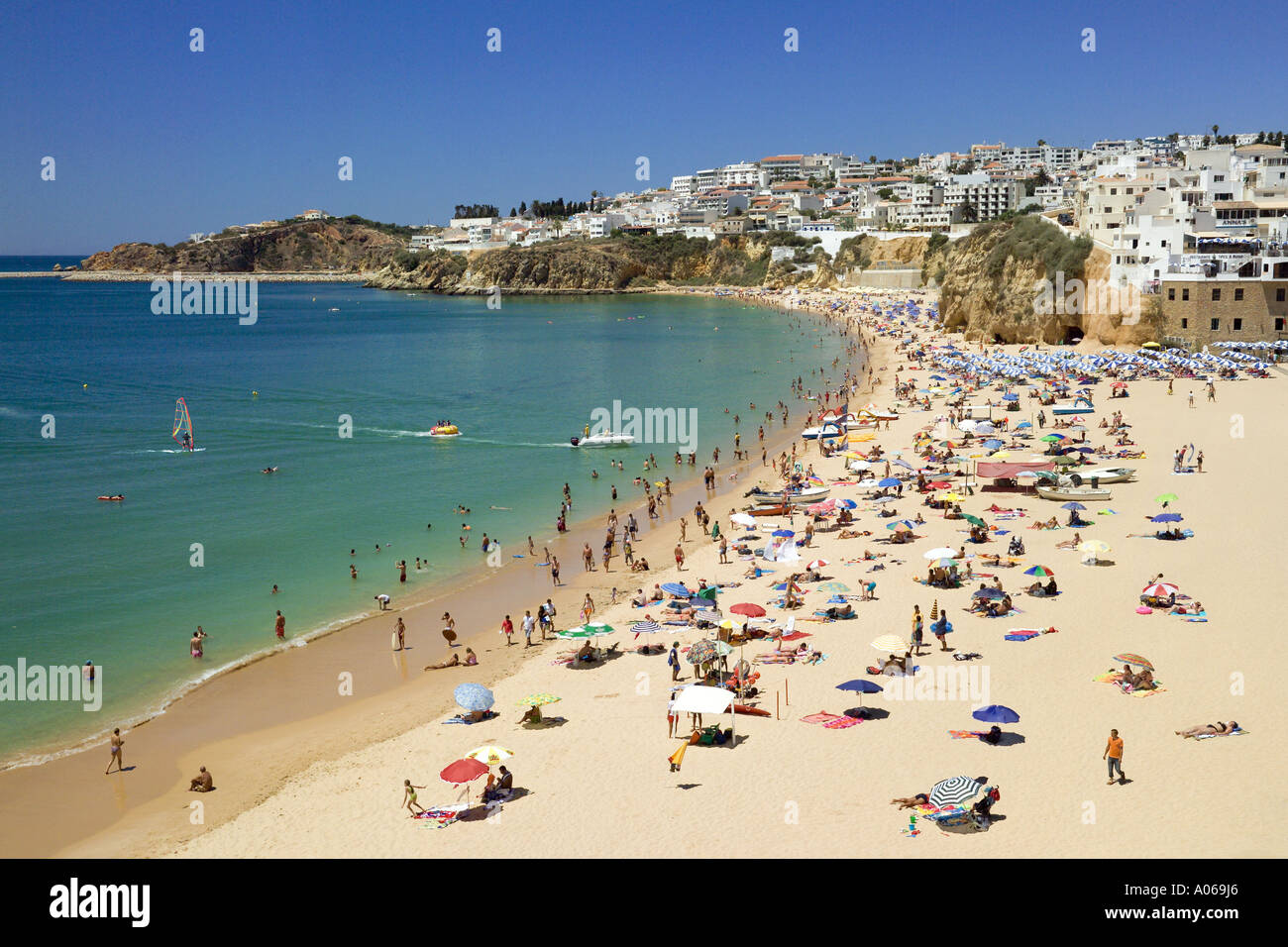 Portuguese beach resort hi-res stock photography and images - Alamy