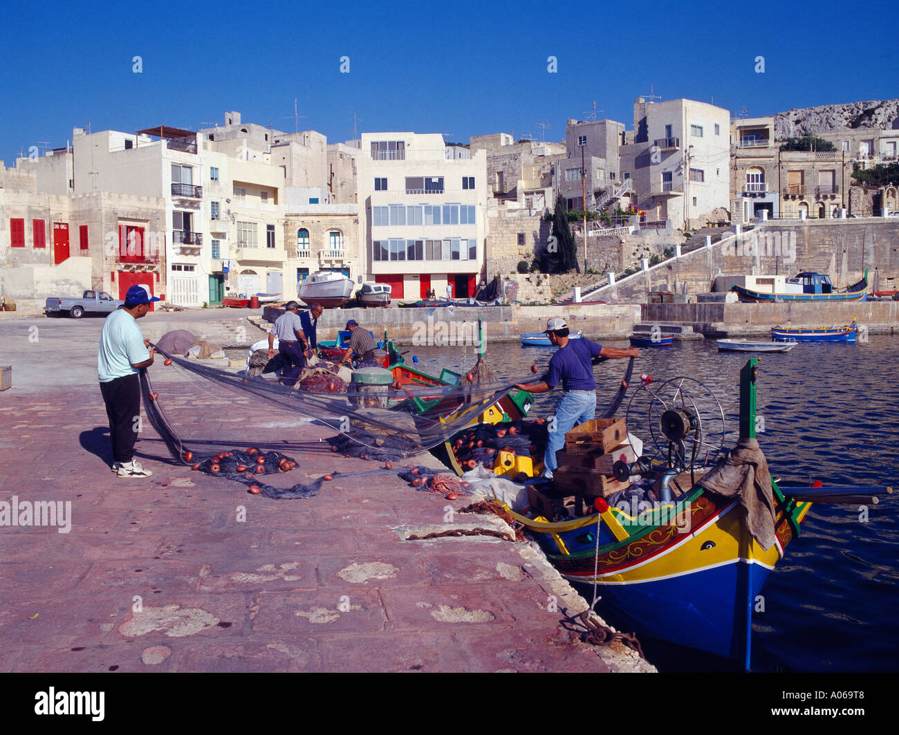 St Paul's Bay, Bugibba Stock Photo - Alamy