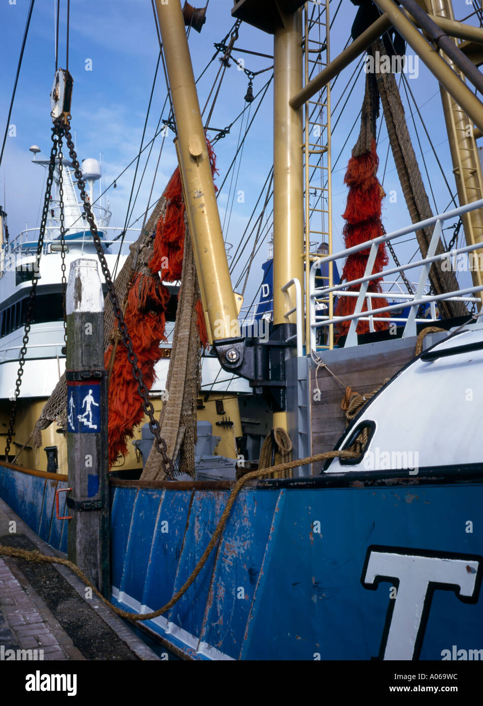 Dutch fishing boat Stock Photo - Alamy