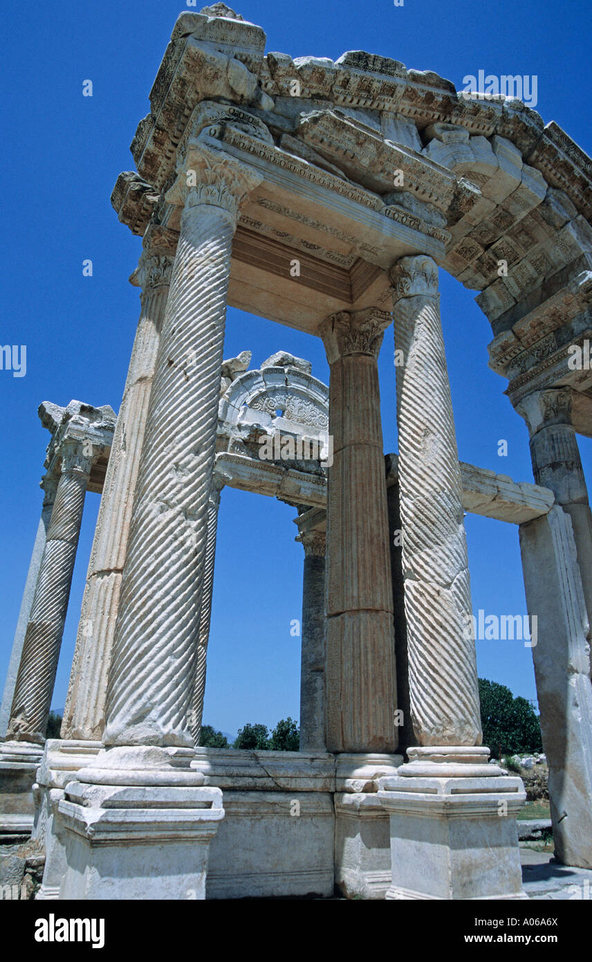 The monumental gateway to the Sanctuary of Aphrodite was built in ca A ...