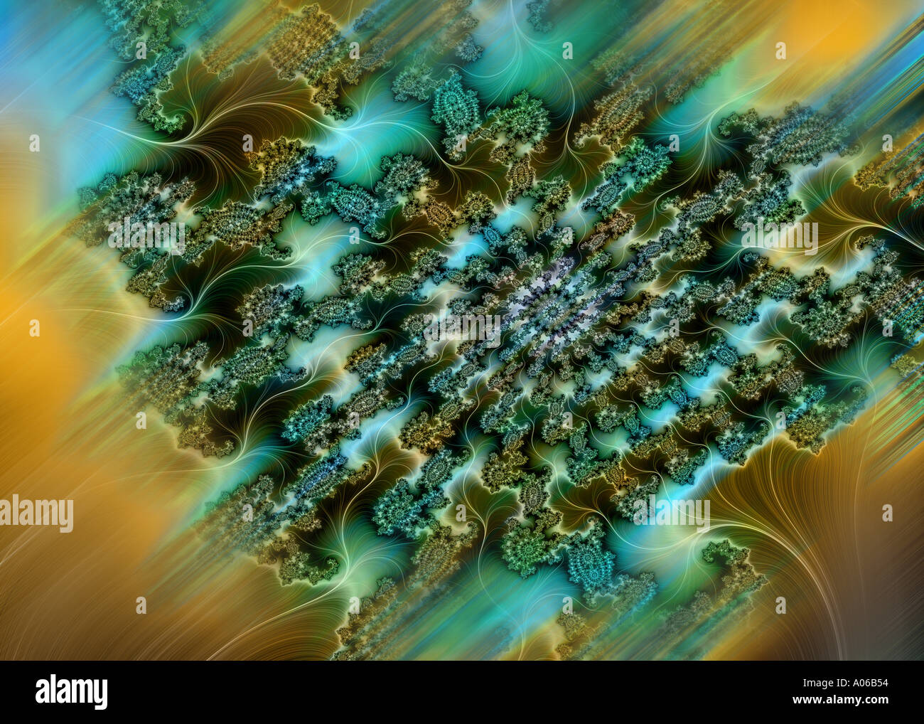 Color the fractal design hi-res stock photography and images - Alamy