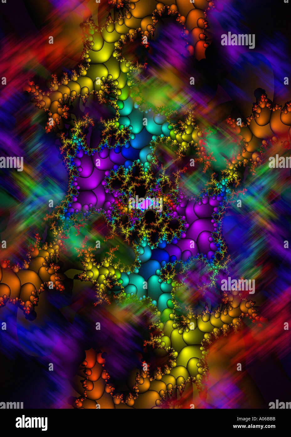 Computer generated fractal design Stock Photo - Alamy