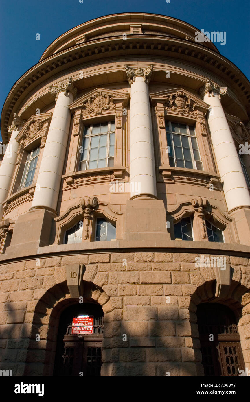 Collegium Majus Poznan University and Medical Academy heritage building ...