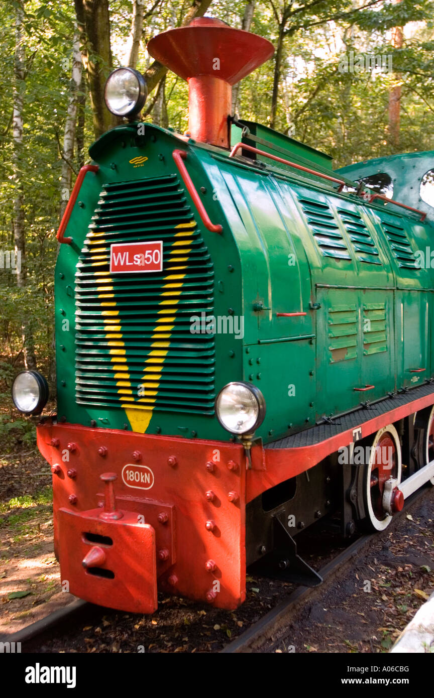 Malta Toy Train connecting city centre and zoological garden in Poznan ...