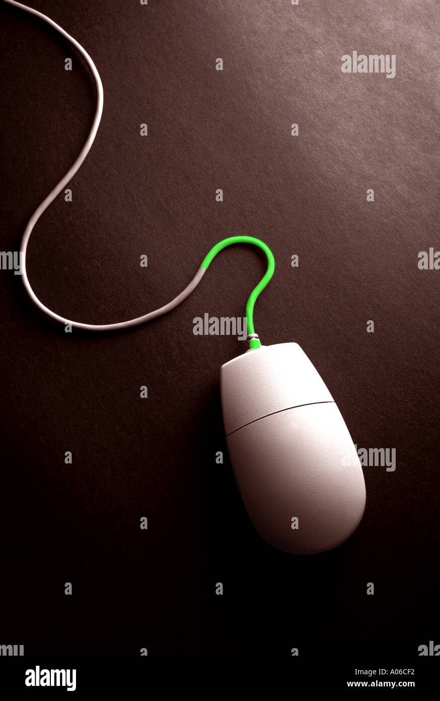 Computer mouse with question mark Stock Photo - Alamy