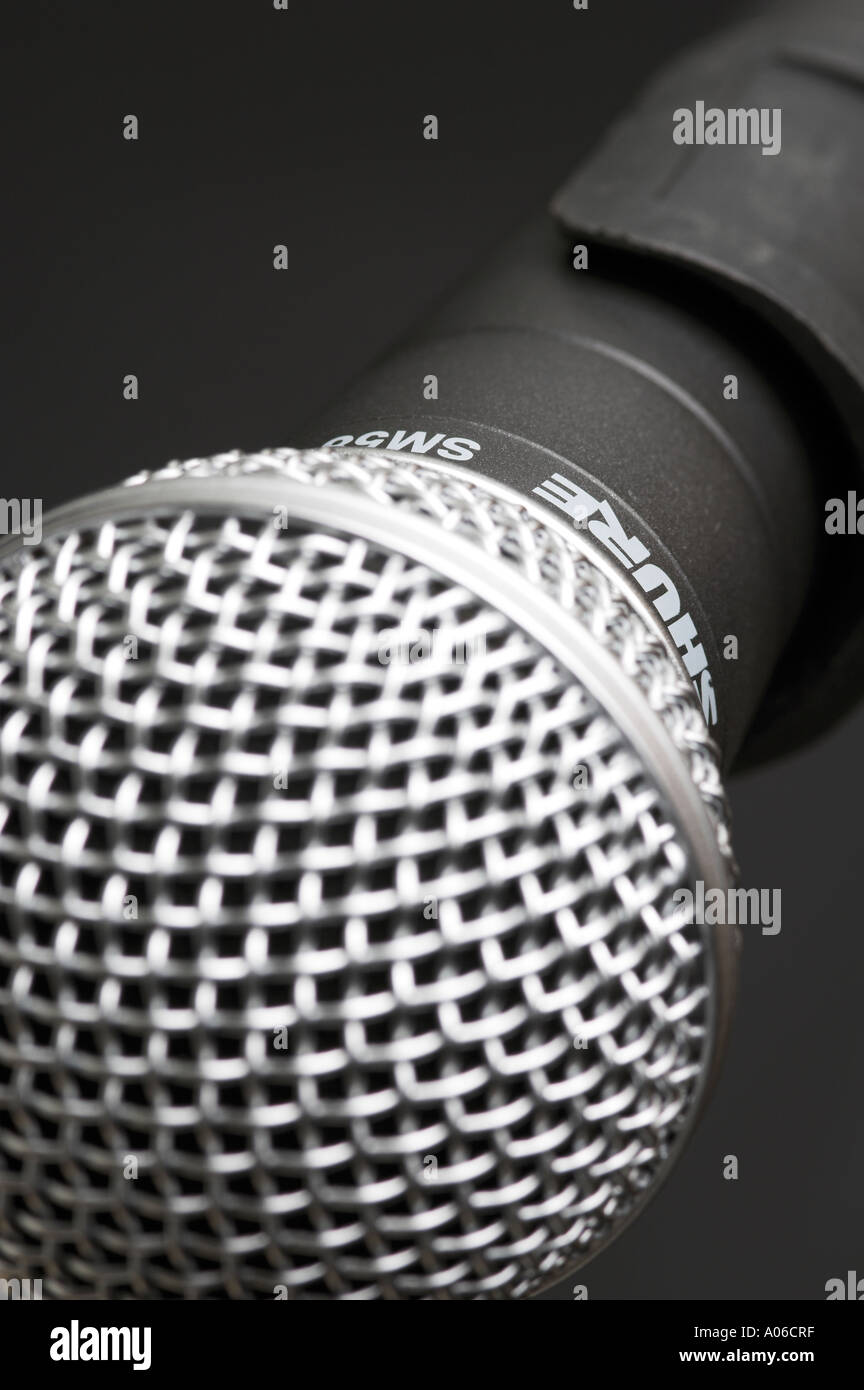 Sure Microphone SM56 Stock Photo - Alamy
