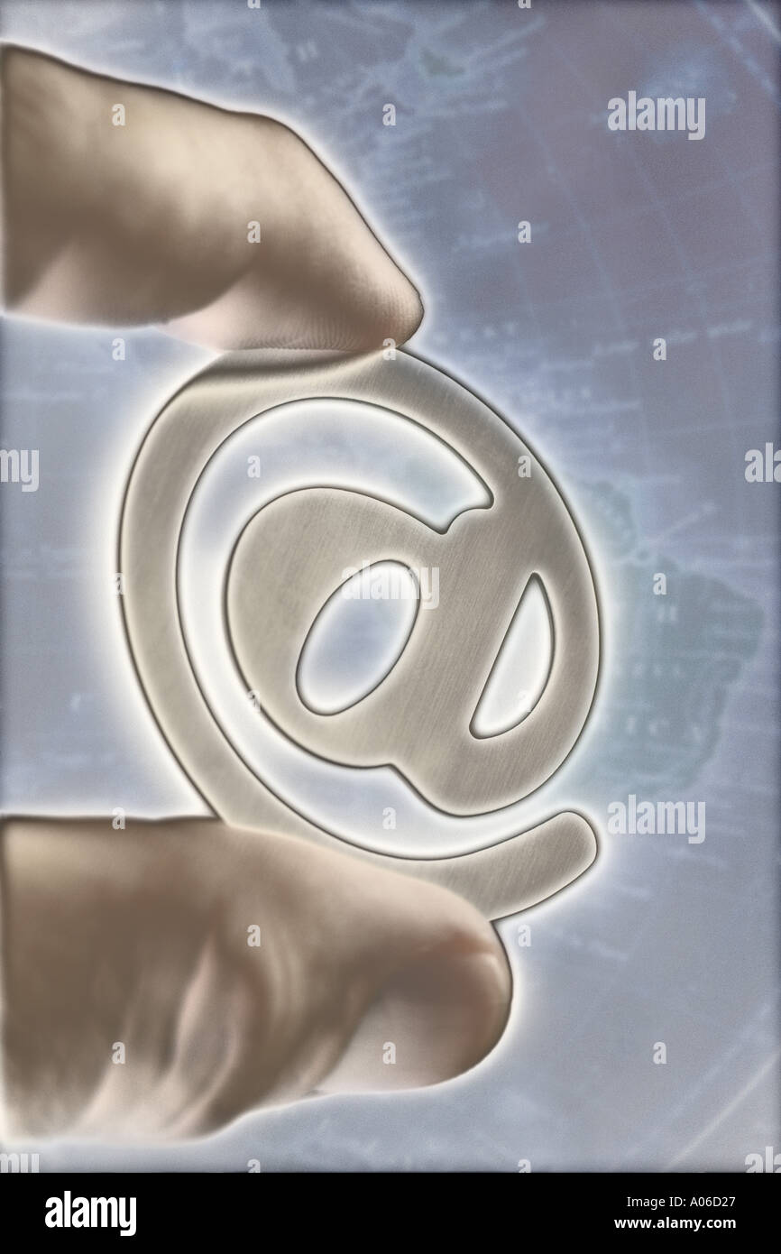 world at your fingertips Stock Photo - Alamy