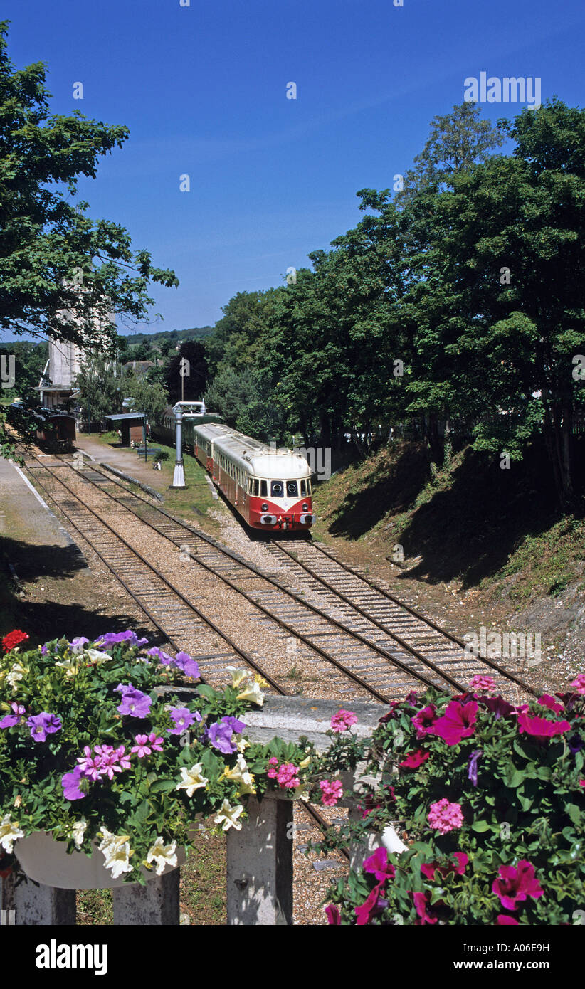 Normandy tourist train hi-res stock photography and images - Alamy