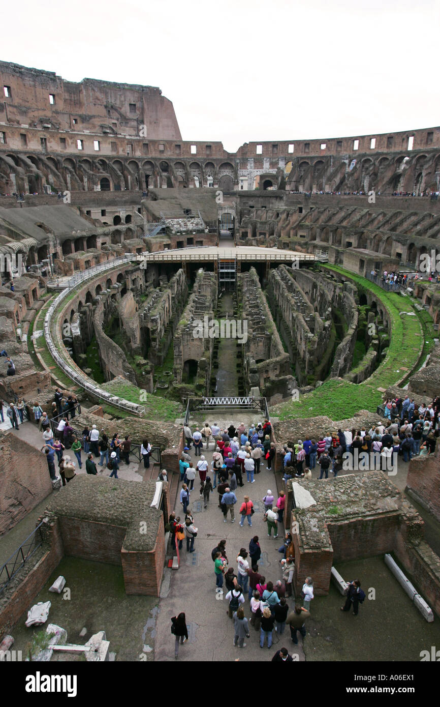 Tourists crowd the entrance to famous landmark sightseeing attraction ...