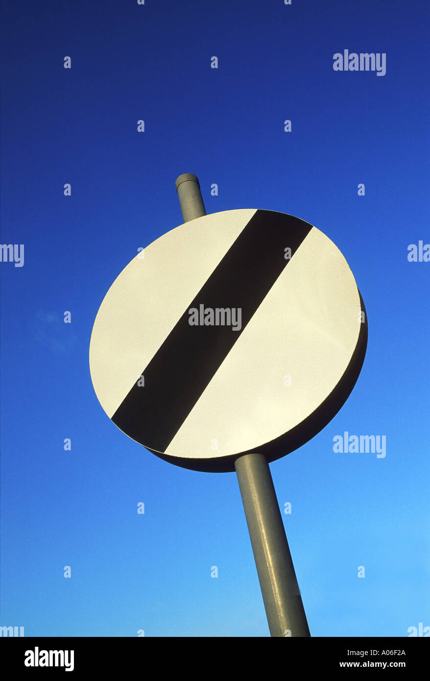 End speed restriction traffic sign hi-res stock photography and images ...