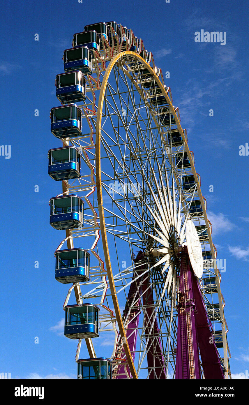 Fairground wheel in Hanover Stock Photo - Alamy