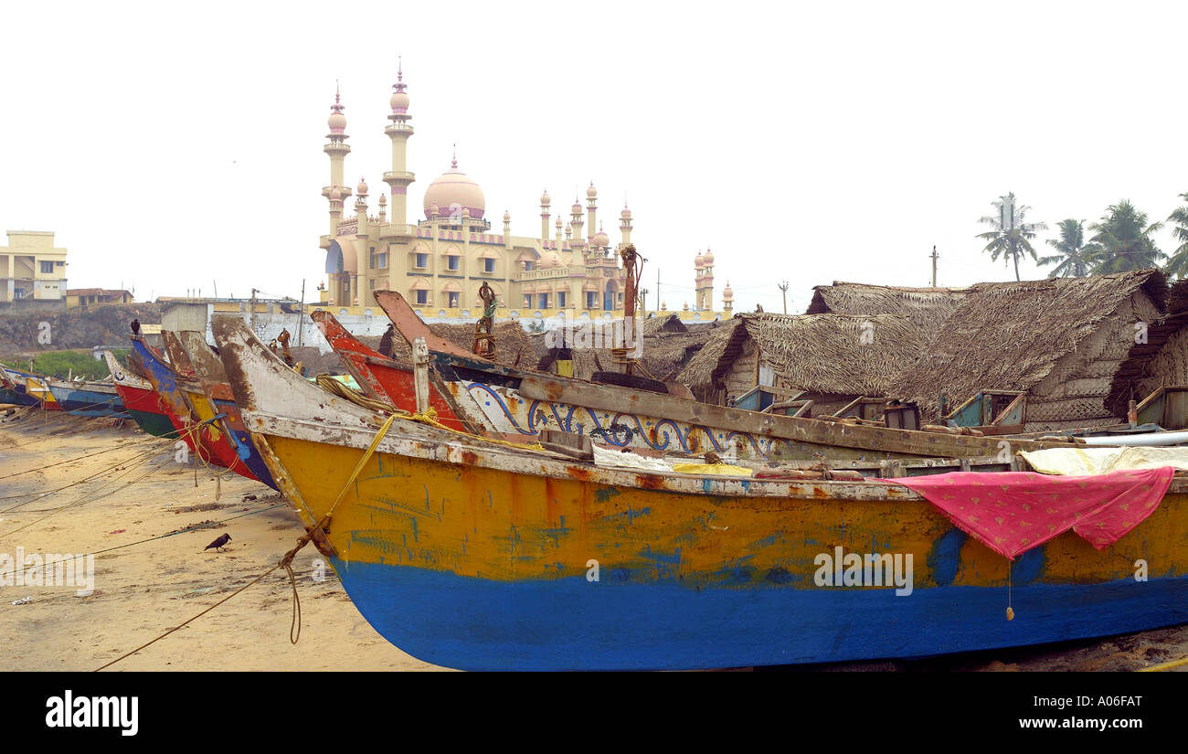 India Kerala Vizhinjam Mosque Stock Photo - Alamy