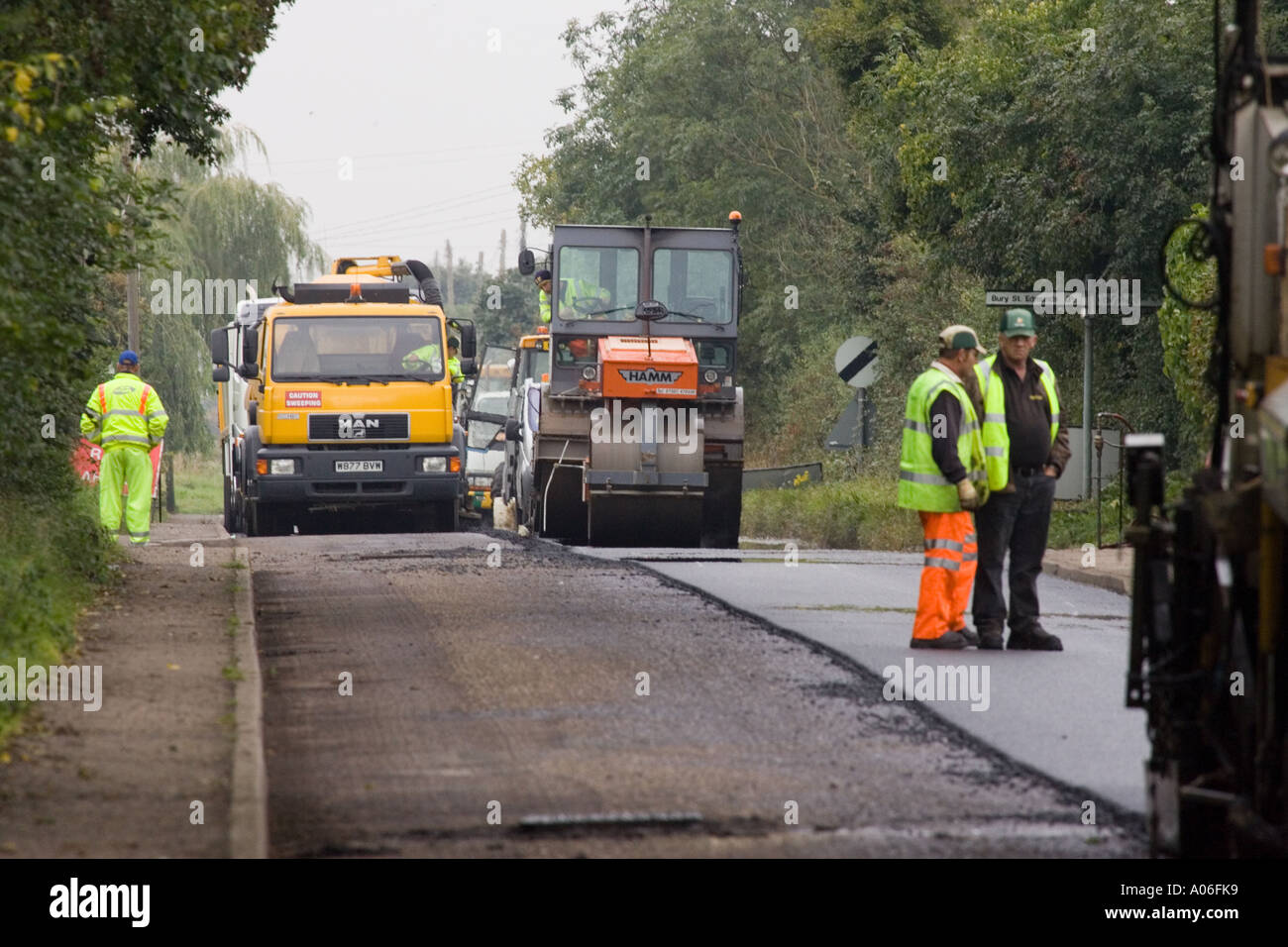 Road surfacing hi-res stock photography and images - Alamy