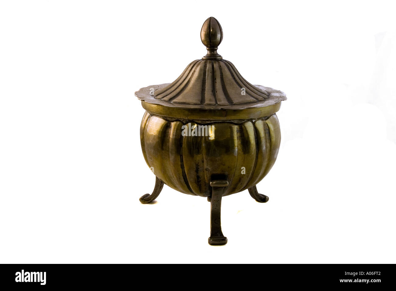 Antique silver vessel isolated on white backround Stock Photo - Alamy