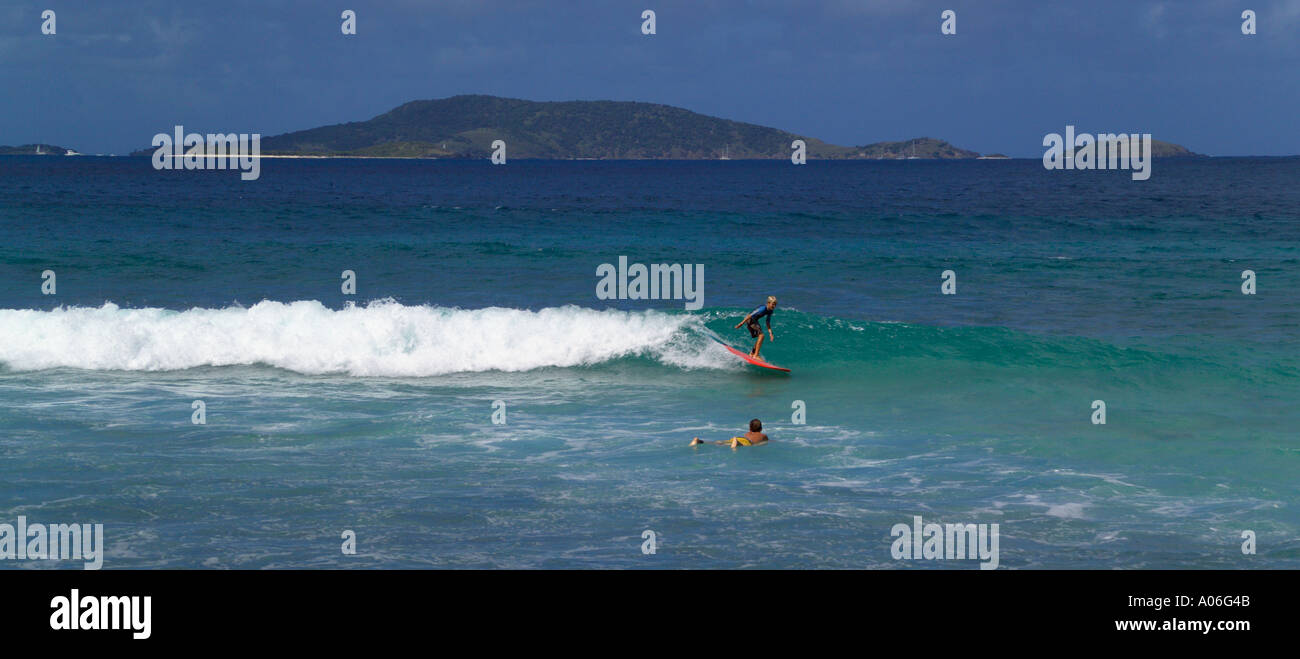 Tortola british virgin islands surfing hi-res stock photography and ...