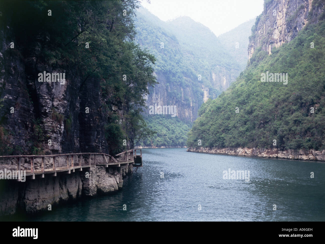 Three Little Gorges on the Daning River which is off the Yangtze River ...