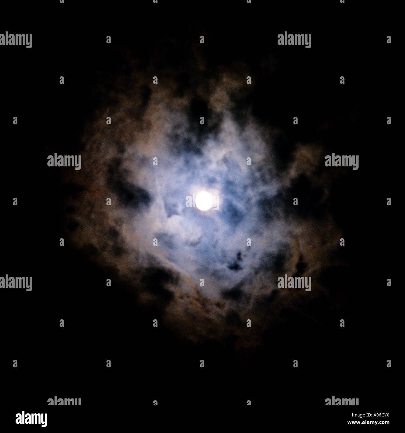 Cyan moon hi-res stock photography and images - Alamy