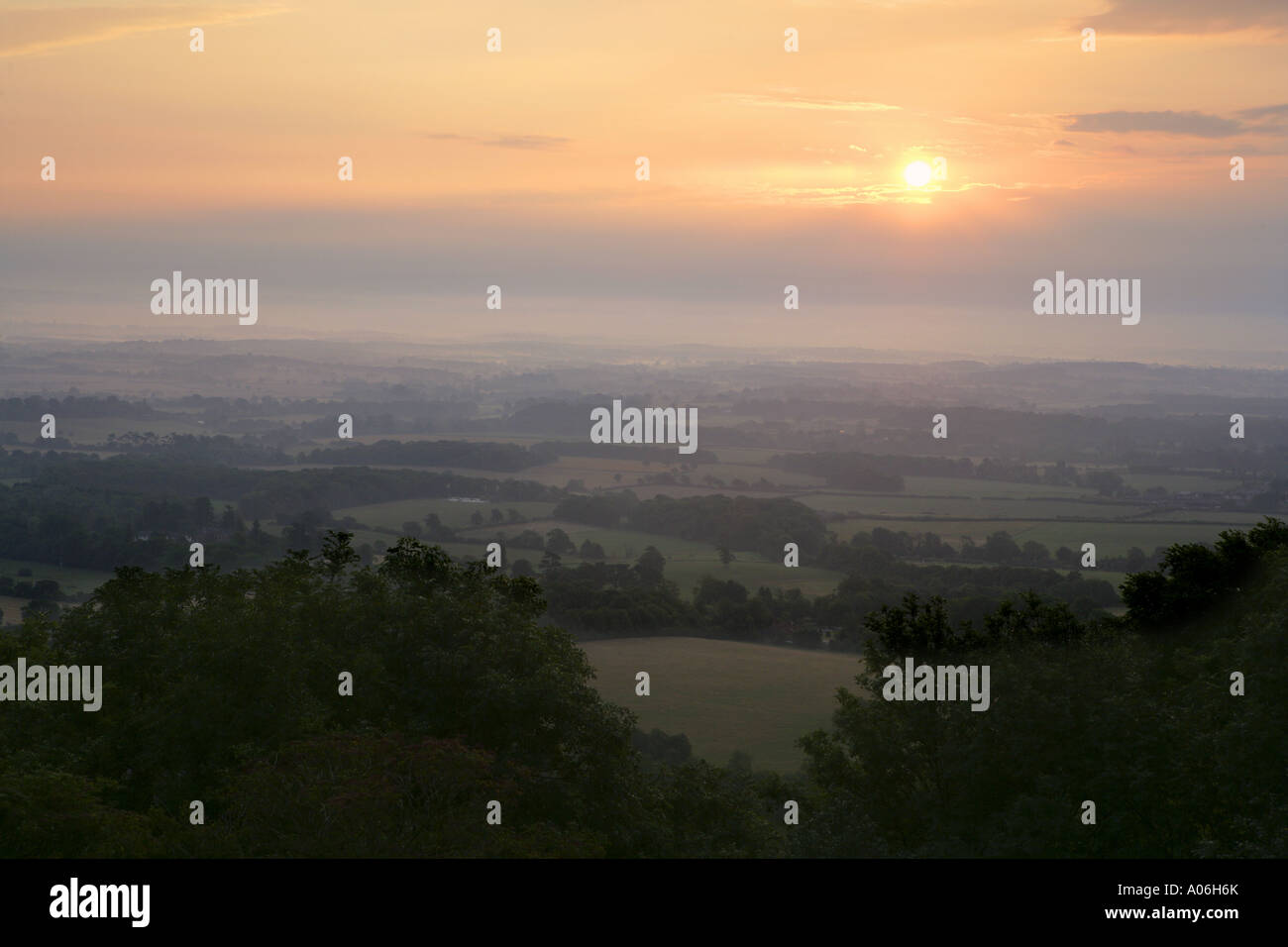 South downs way from ditchling beacon hi-res stock photography and ...