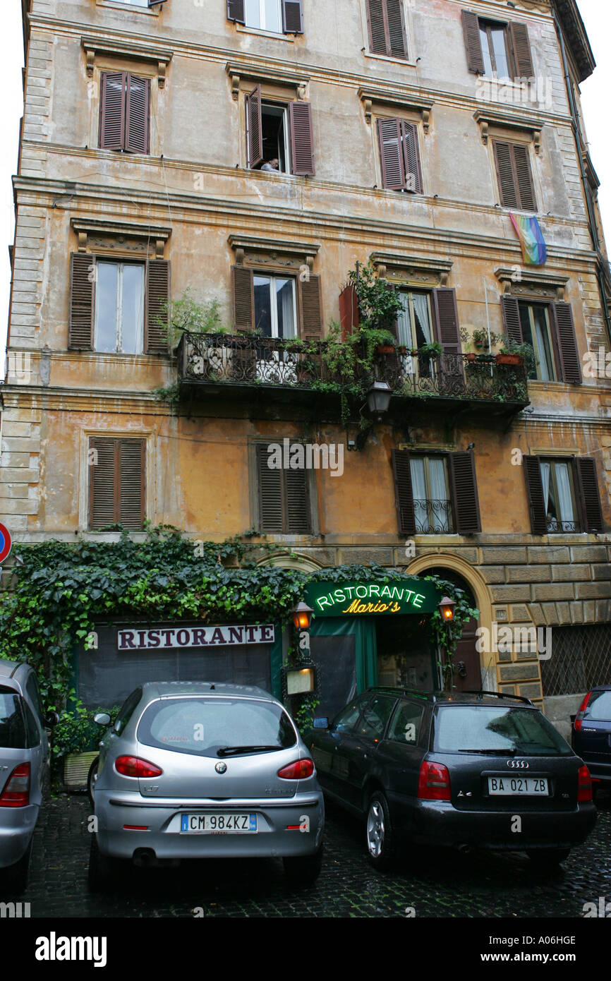 Typical small family run local Italian restaurant in the backstreets of ...