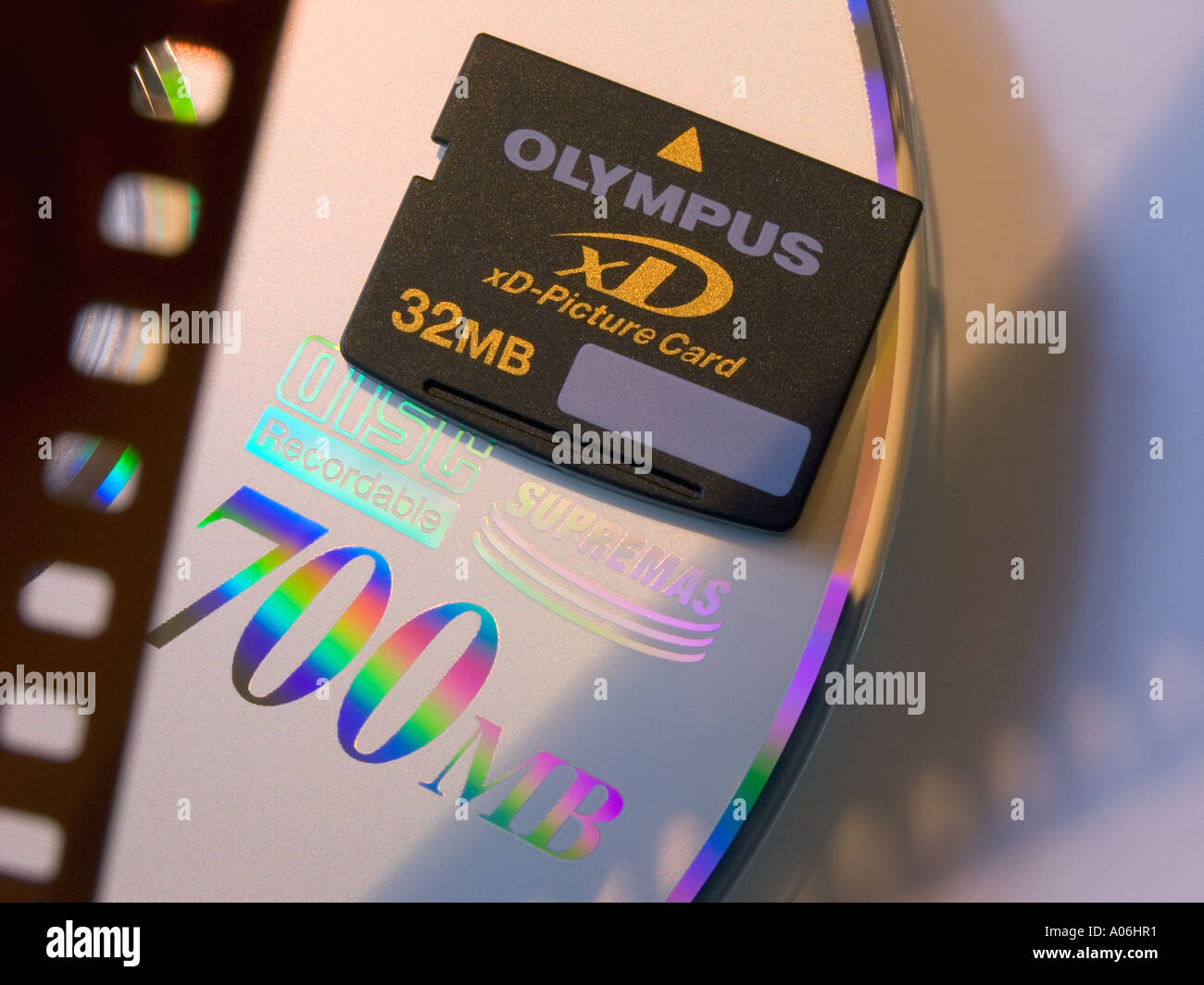 CD and Picturecard Stock Photo - Alamy