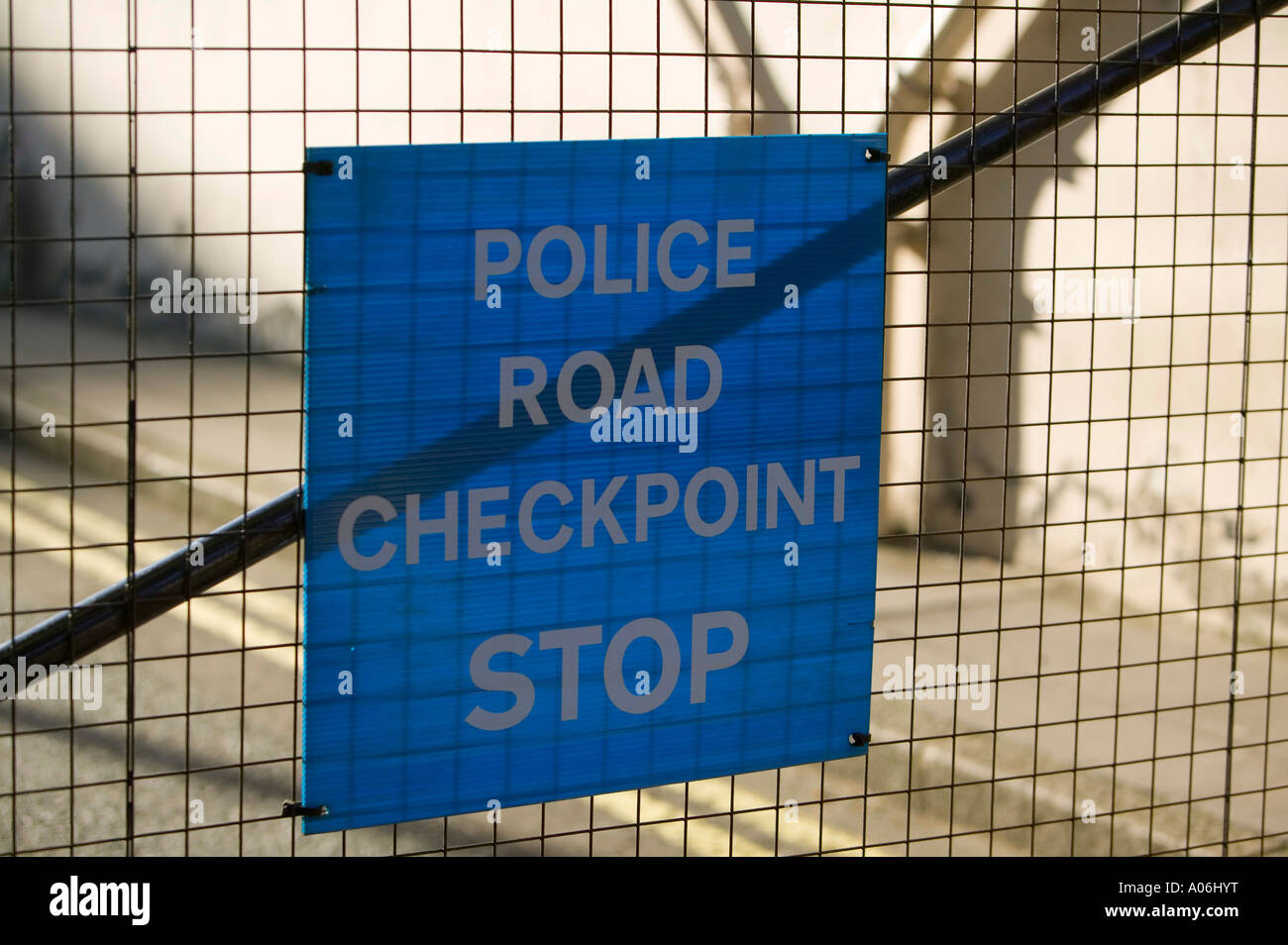Police checkpoint hi-res stock photography and images - Alamy