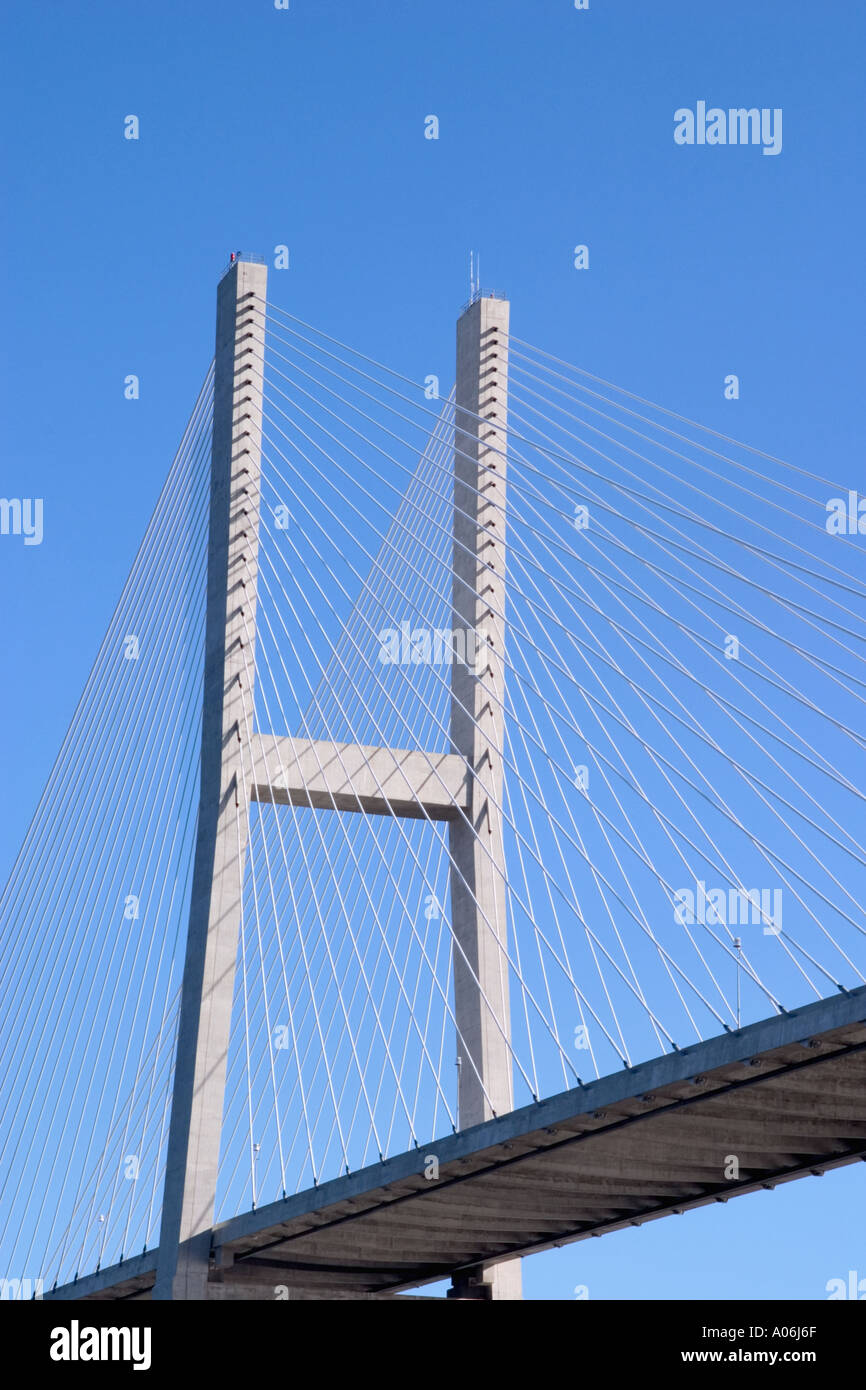 Sidney Lanier Bridge Georgia Stock Photo - Alamy