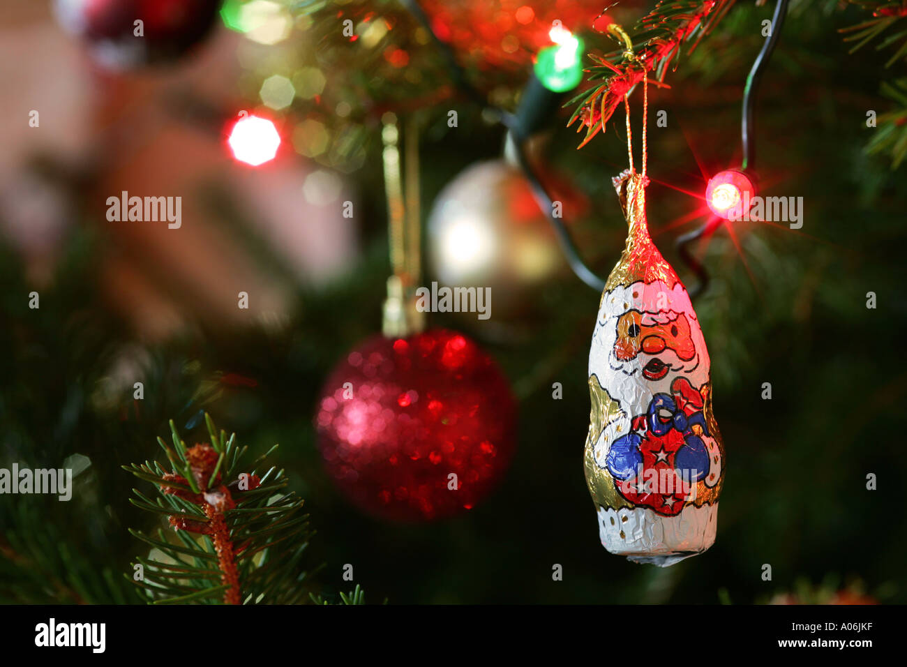 Father Xmas Christmas Santa Claus Saint Nicholas chocolate tree novely ...