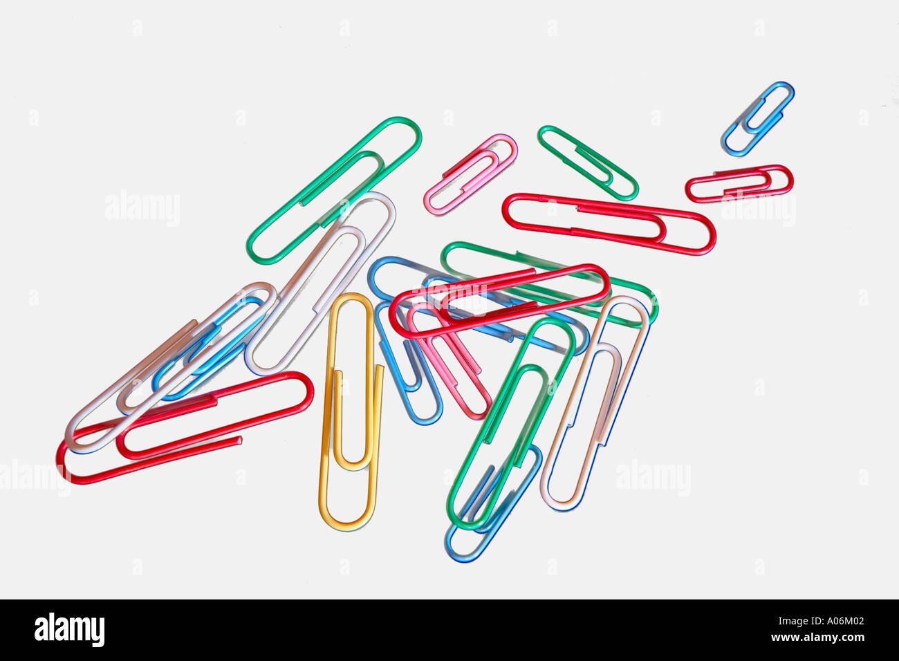 White paper clips hi-res stock photography and images - Alamy