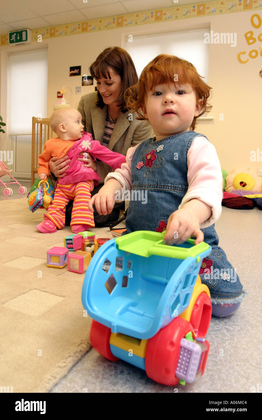 Parents dropping child hi-res stock photography and images - Alamy