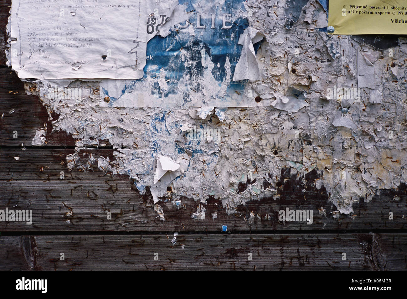 Ripped posters torn poster hi-res stock photography and images - Alamy