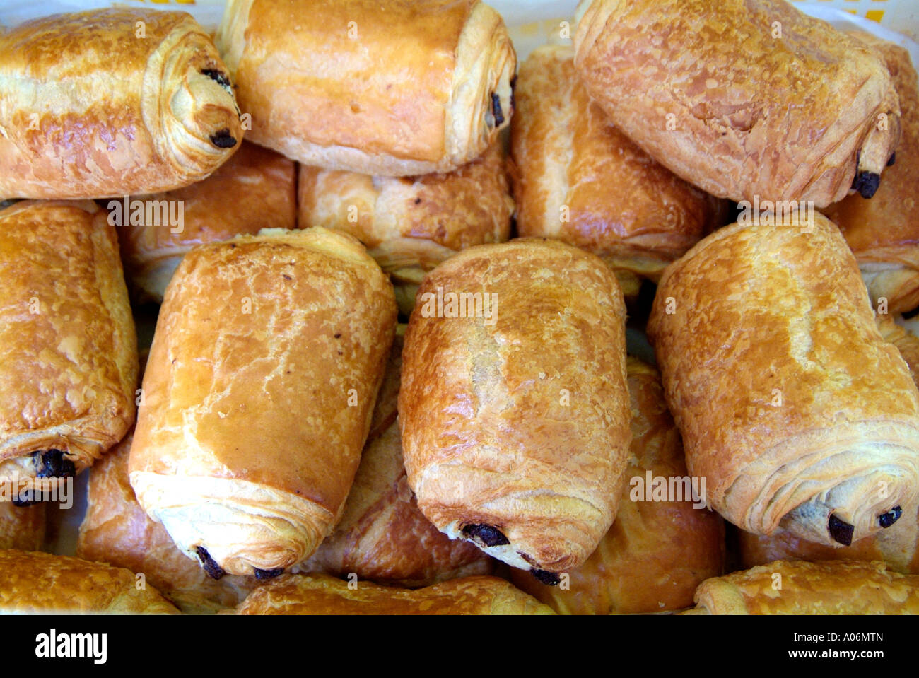 Croissant French sweet bread pastry cake Light Brown soft sweet dry ...