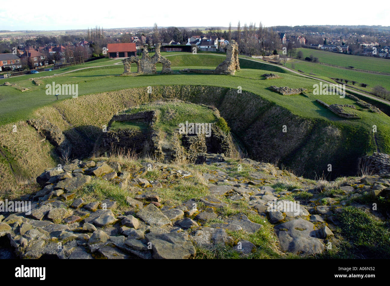 Sandal castle wakefield hi-res stock photography and images - Alamy