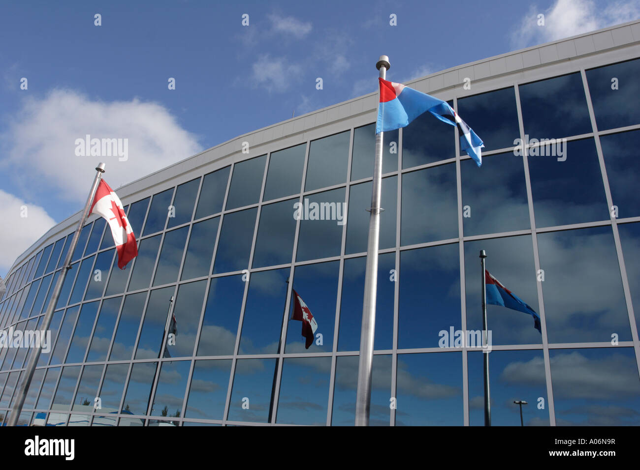 Bombardier Building at Bushnell Park Stock Photo - Alamy