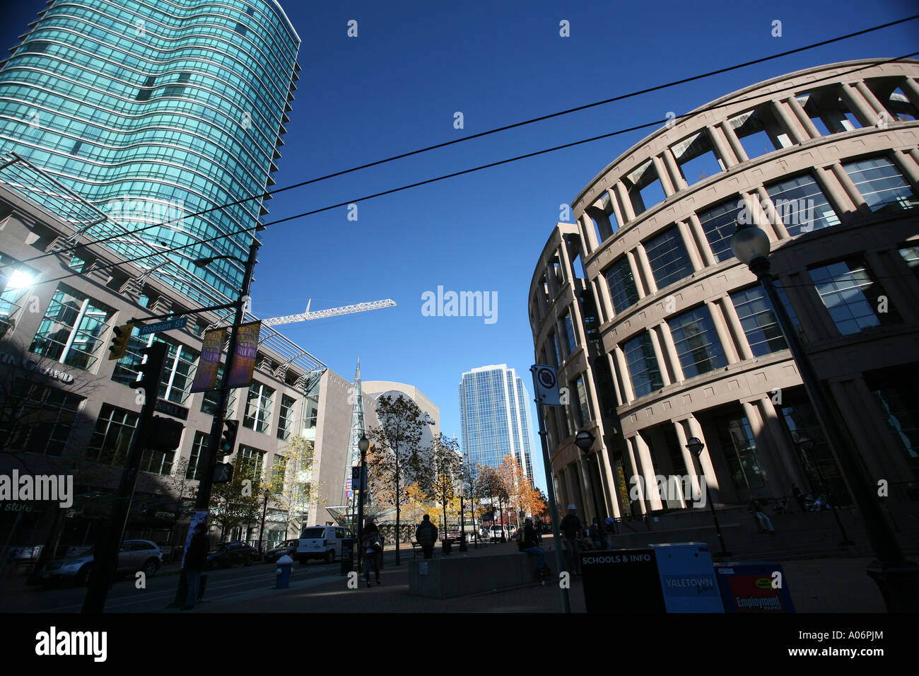 Vancouver buildings in British Columbia Stock Photo - Alamy