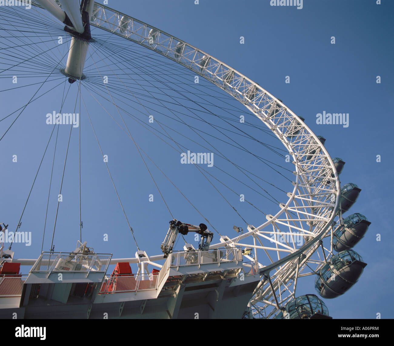 London Eye Millenium Wheel Stock Photo - Alamy