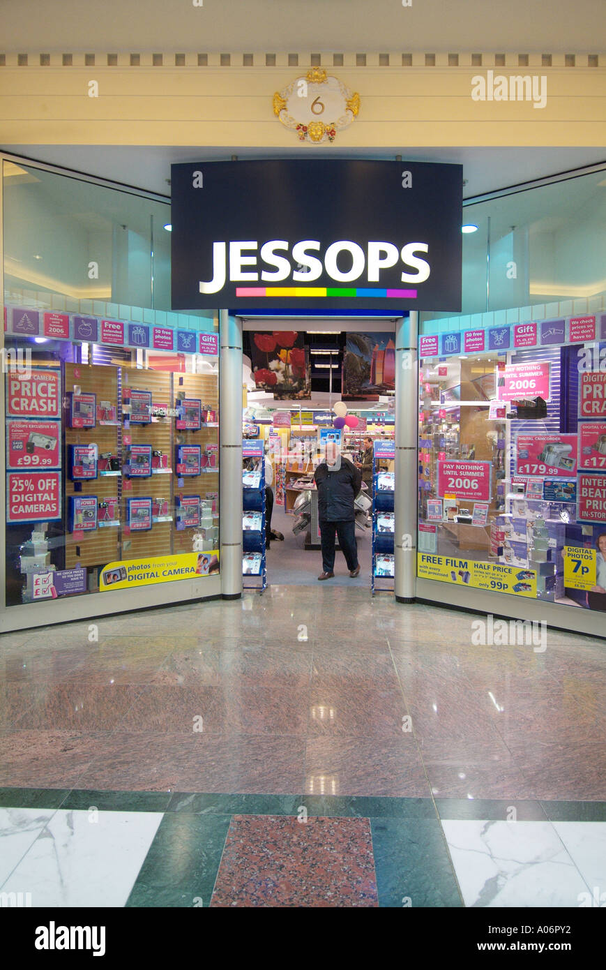Jessops shop store Trafford centre UK United Kingdom England Europe GB ...