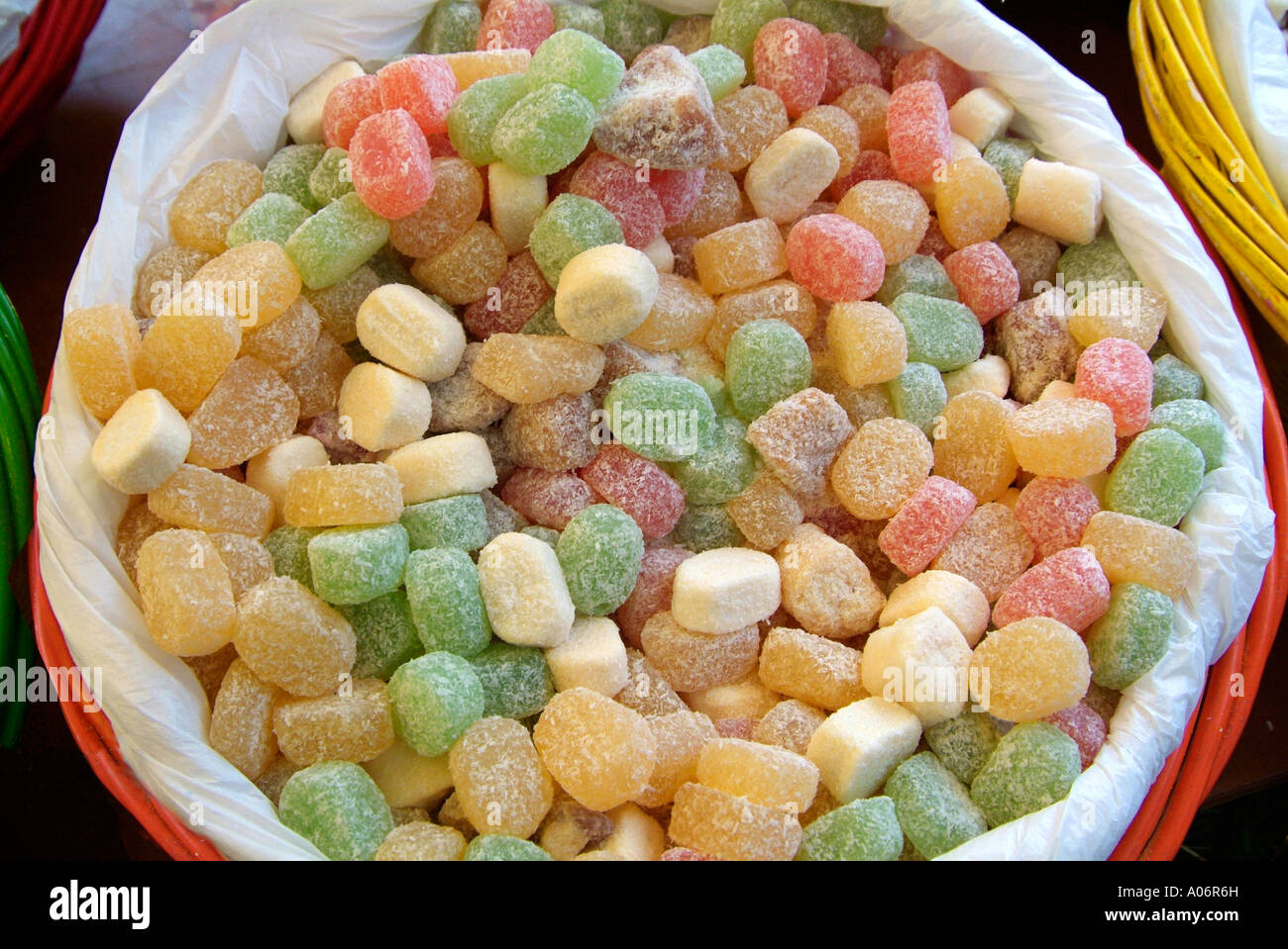 Turkish delight rose pink red sweet special confectionary variety ...