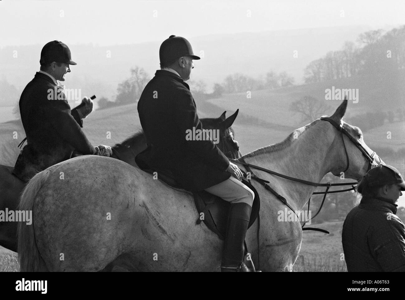 Pro fox hunting Black and White Stock Photos & Images - Alamy