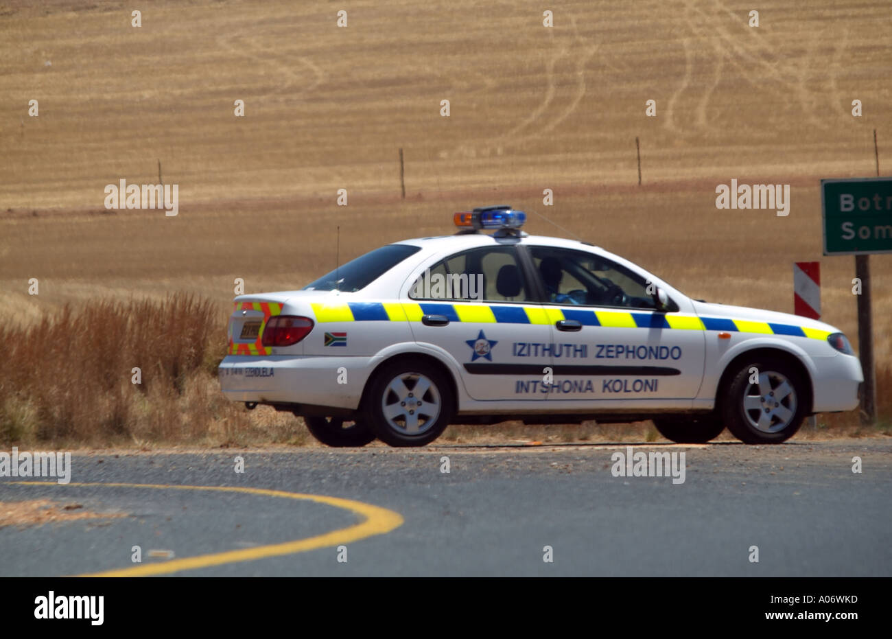 South africa police car hi-res stock photography and images - Alamy