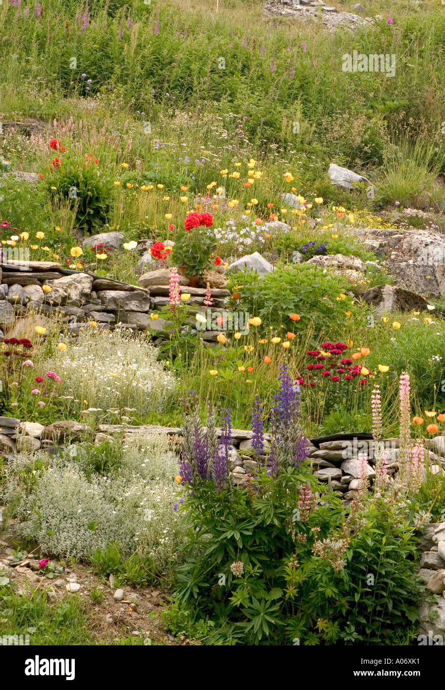 Alps Tigne France Stock Photo - Alamy