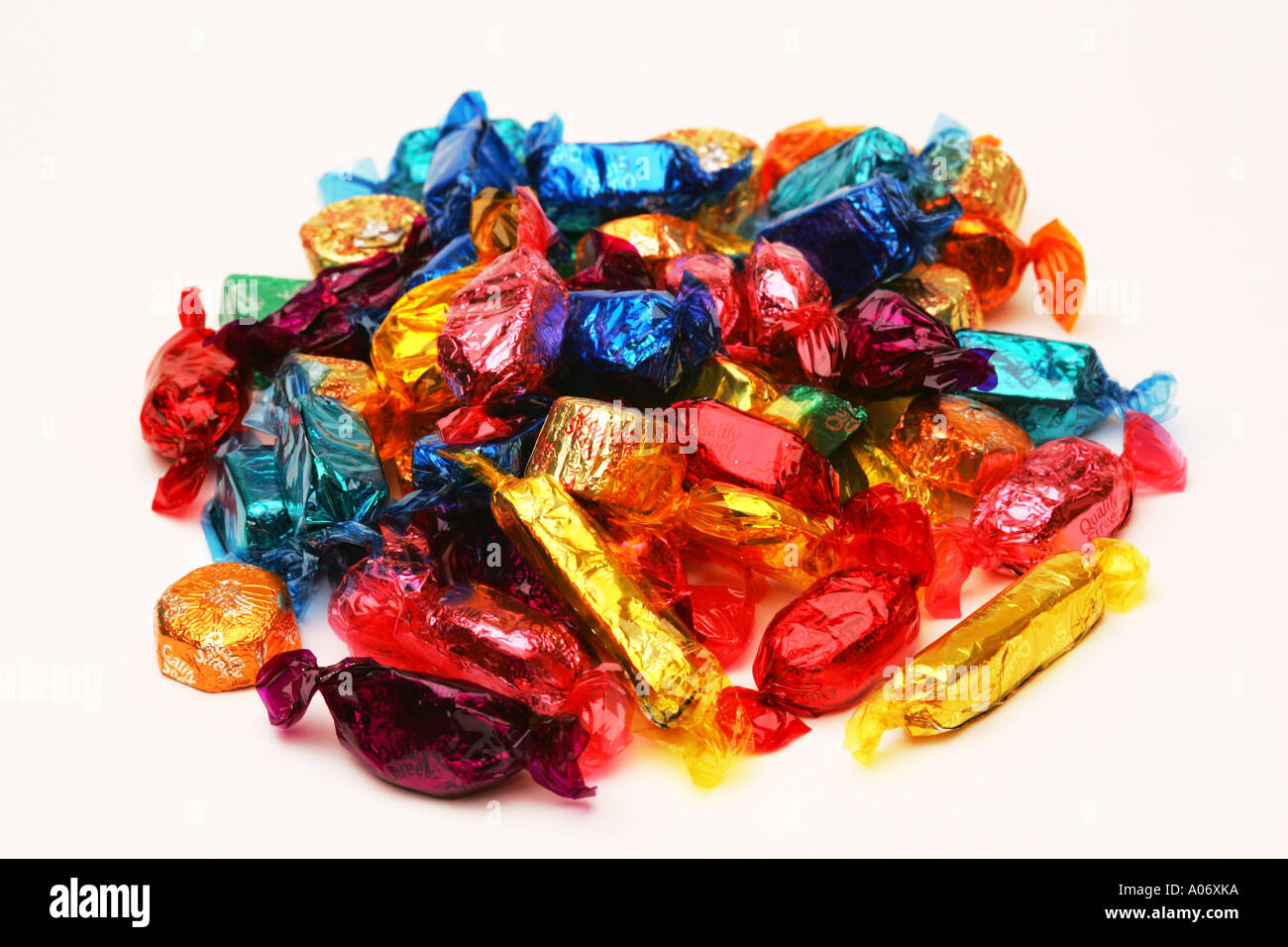Pile Of Candy Wrappers Stock Photos & Pile Of Candy Wrappers Stock ...