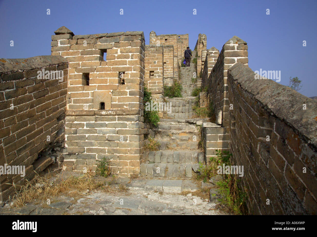 The Great Wall left to fall apart Stock Photo - Alamy