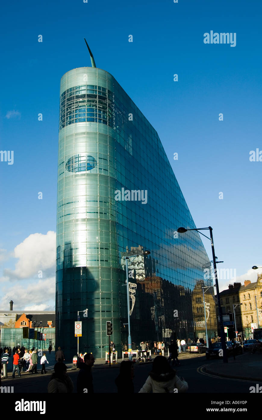 Urbis center Museum Manchester UK Stock Photo - Alamy