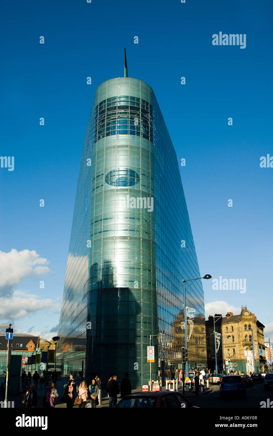 Urbis center Museum Manchester UK Stock Photo - Alamy
