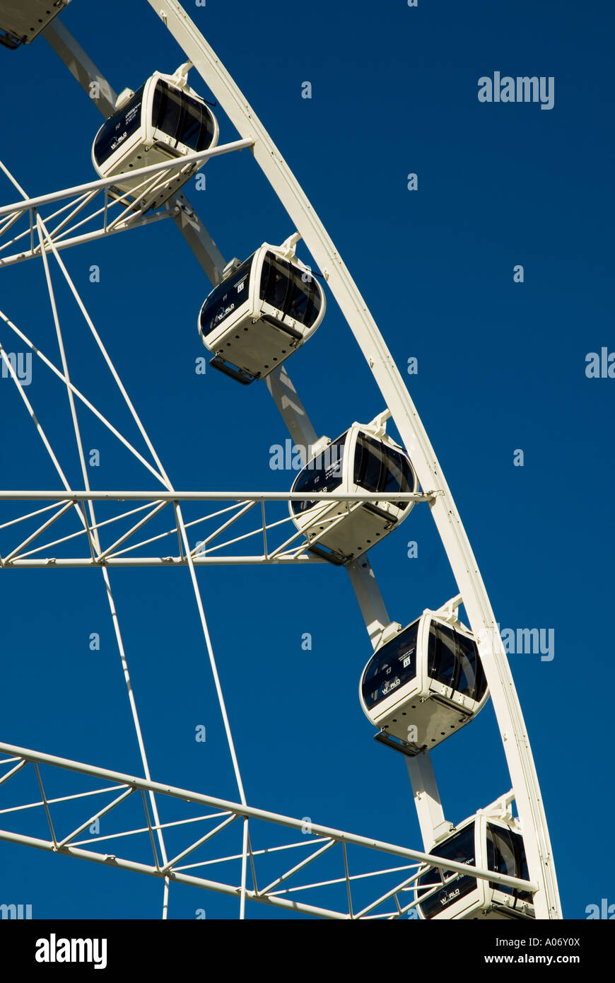 The wheel of Manchester UK Stock Photo - Alamy